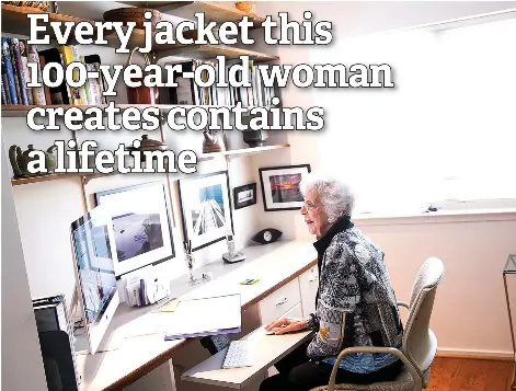 Every jacket this 100-year-old woman creates contains a lifetime ...