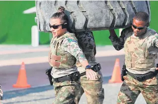 The lone warrior: Kemp leads SA elite team at UAE SWAT Challenge - PressReader