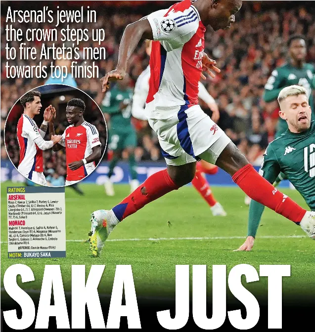 SAKA JUST TWO GOOD - PressReader