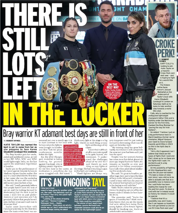 THERE IS STILL LOTS LEFT IN THE LOCKER - PressReader