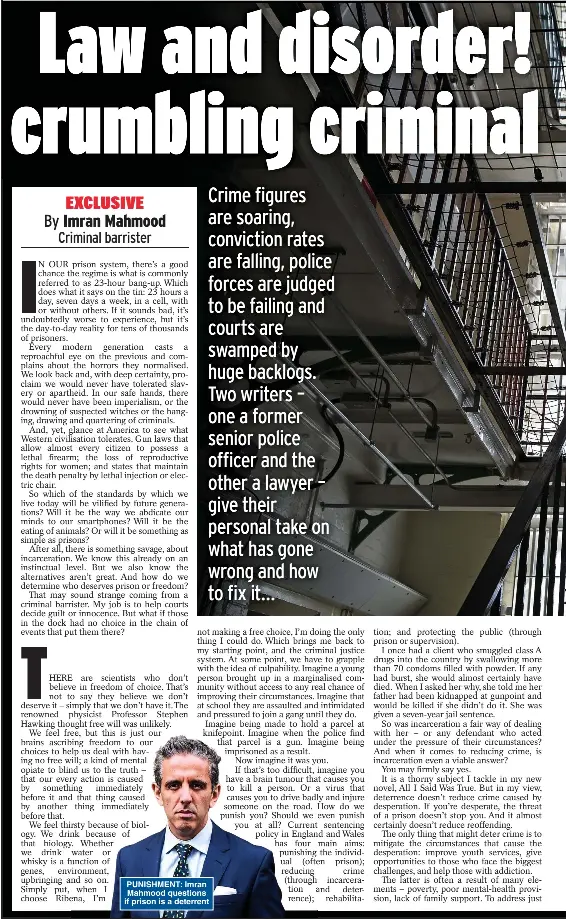 Law and disorder! How to save our crumbling criminal justice system ...