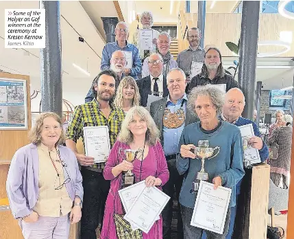 Literary stars recognised at Holyer an Gof awards - PressReader
