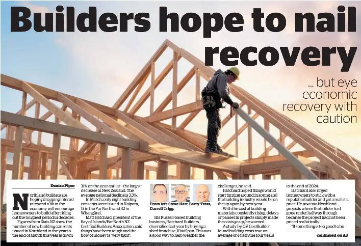 Builders hope to nail recovery - PressReader