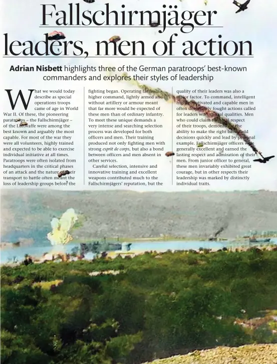Fallschirm­jäger leaders, men of action - PressReader