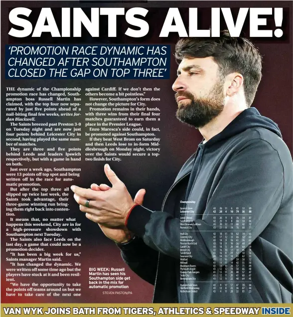 SAINTS ALIVE! - PressReader