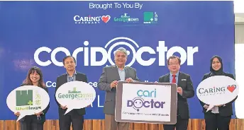 CARiNG Pharmacy launches CariDoctor electronic prescripti­on service - PressReader