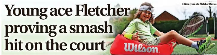 Young ace Fletcher proving a smash hit on the court - PressReader