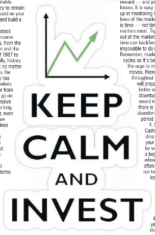 Keep calm, keep investing - PressReader