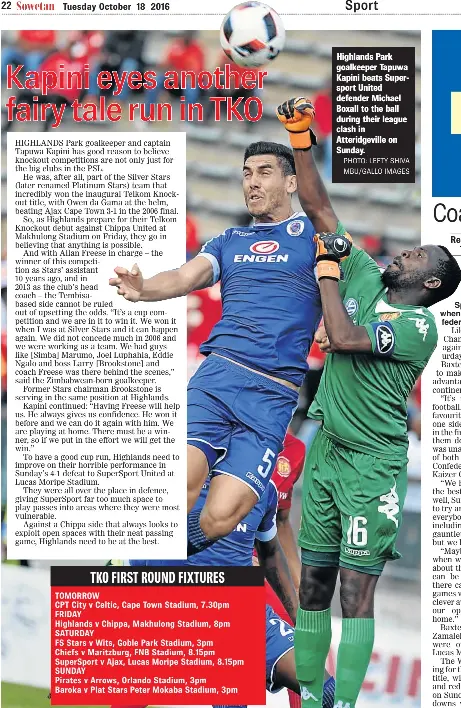 Kapini eyes another fairy tale run in TKO - PressReader