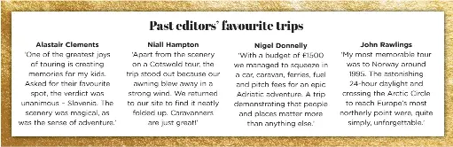 Past editors’ favourite trips - PressReader