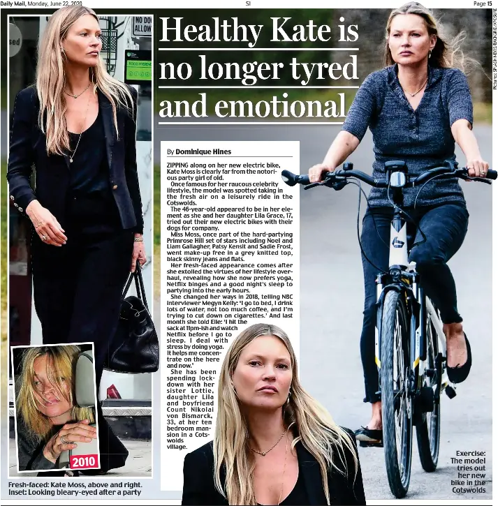 Healthy Kate is no longer tyred and emotional - PressReader