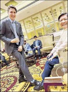 Marcos, Trudeau engage in ‘sock diplomacy’ - PressReader