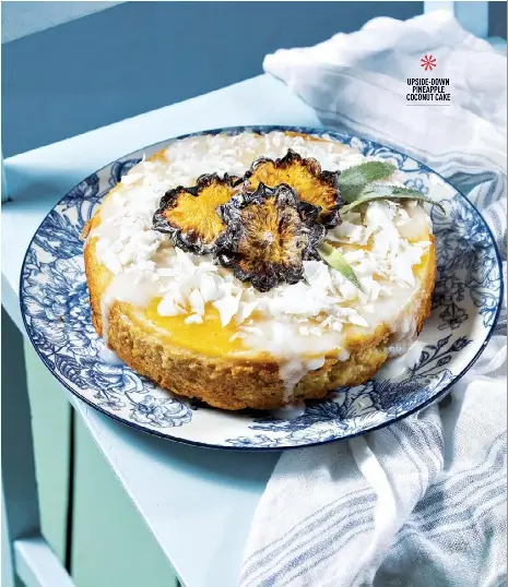 UPSIDE-DOWN PINEAPPLE COCONUT CAKE - PressReader