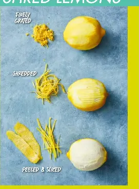 ZEST & SHRED LEMONS - PressReader