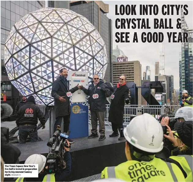 LOOK INTO CITY’S CRYSTAL BALL & SEE A GOOD YEAR - PressReader