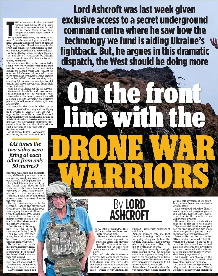 On the front line with the DRONE WAR WARRIORS - PressReader