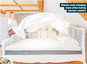 Cleaning and bedding experts tell exactly how often your bed sheets need to be washed as the ...
