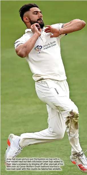 Five for Dal sees county on top until late crash of wickets - PressReader