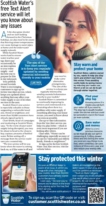 Stay updated on your water supply - PressReader