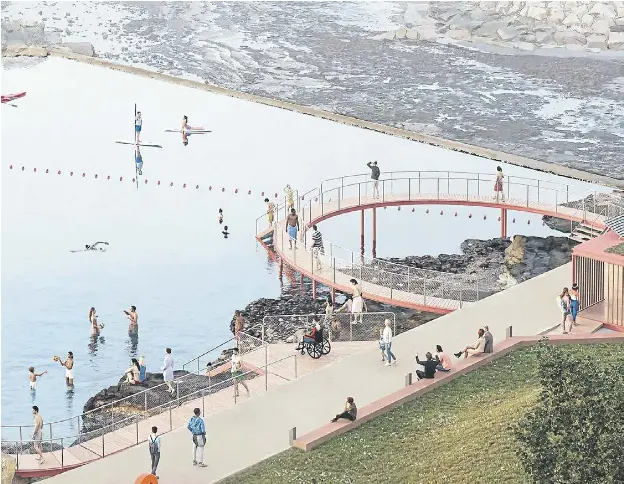 New era for Scottish outdoor swimming as tidal pool designs make a big ...