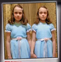 THE SHINING Creepy kids: The Grady Twins Played by: Lisa and Louise ...