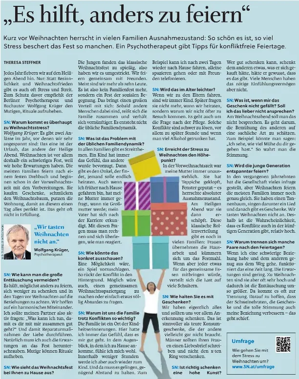 „Es hilft, anders zu feiern“ - PressReader