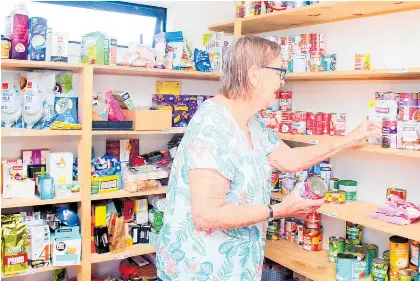 Foodbank shelves low - PressReader