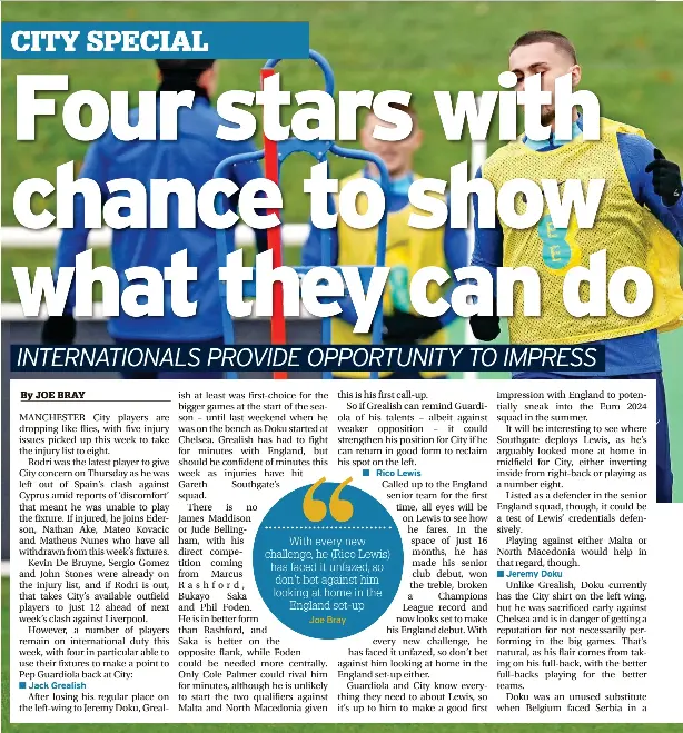 Four stars with chance to show what they can do - PressReader