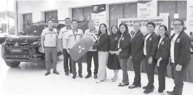Mitsubishi Motors PH Turns Over Vehicle to Help Address Learning ...