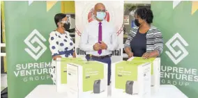 SVF donates four oxygen concentrat­ors to the UHWI - PressReader