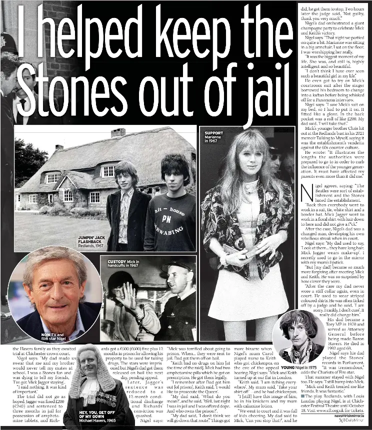 NIGEL HAVERS ON HIS ROLE IN ROCK DRUGS SCANDAL - PressReader
