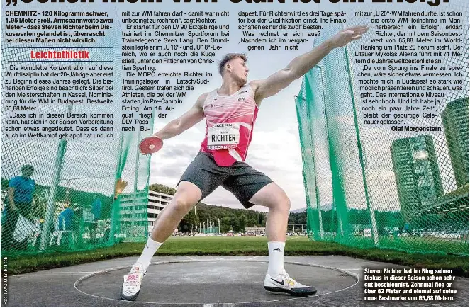 „Schon mein WM-Start ist ein Erfolg!“ - PressReader