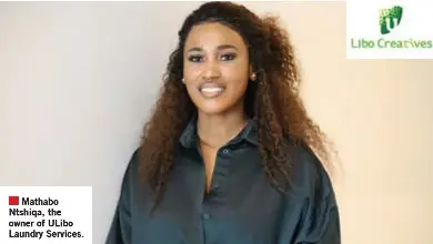 NYDA gives laundry lady a clean start - PressReader