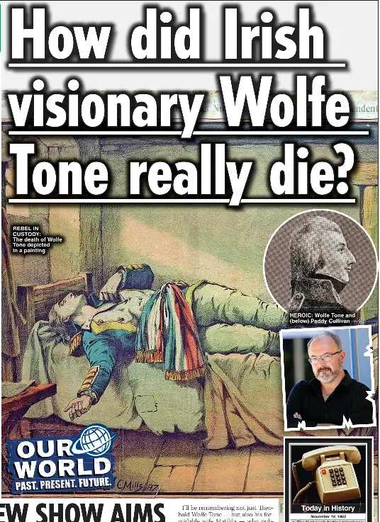 How did Irish visionary Wolfe Tone really die? - PressReader