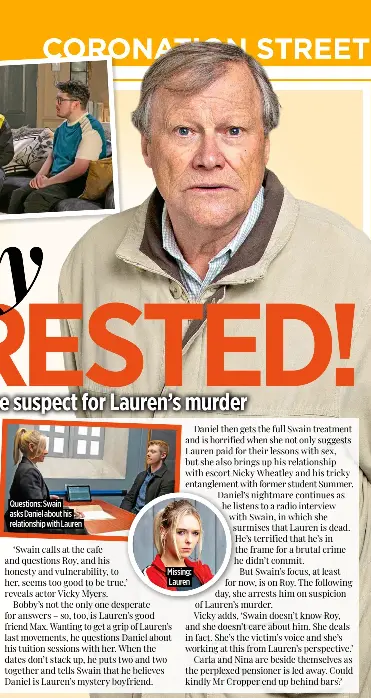 Roy ARRESTED! - PressReader