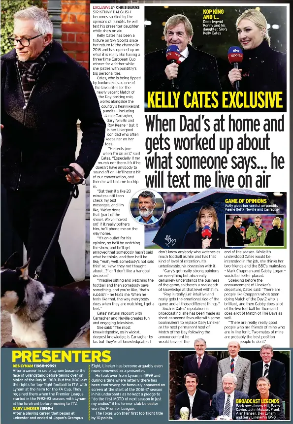 KELLY CATES EXCLUSIVE When Dad’s at home and gets worked up about what ...