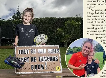 ‘I love you Ruby’: 10-year-old fan has big boots to fill - PressReader