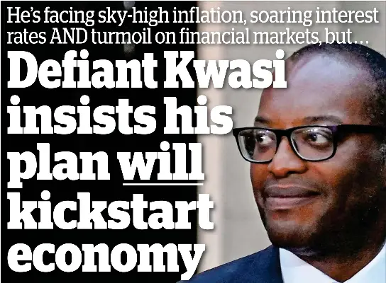 Defiant Kwasi insists his plan will kickstart economy - PressReader