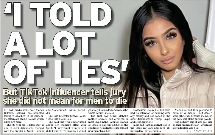 ‘I TOLD A LOT OF LIES’ - PressReader