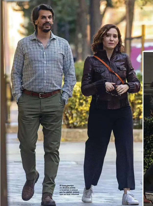 Isabel Díaz Ayuso paseo romántico con su novio Alberto González - PressReader