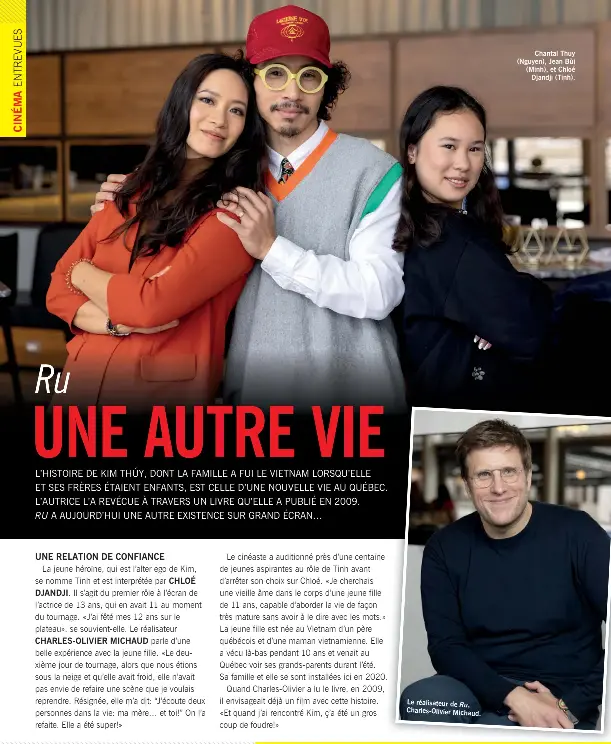 Entrevue avec la distributi­on du film Ru - PressReader