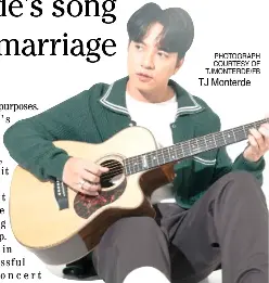 How TJ Monterde’s song saved a 17-year marriage - PressReader