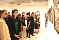 Baku Modern Art Museum showcases stunning graphic works & vibrant paintings - PressReader