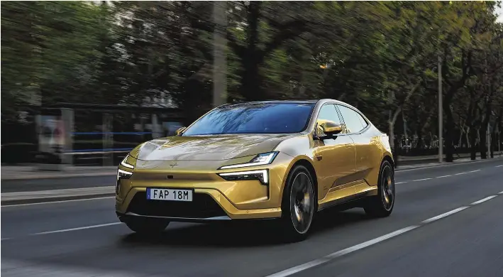 Polestar 4 wows with space, pace and delectable design - PressReader