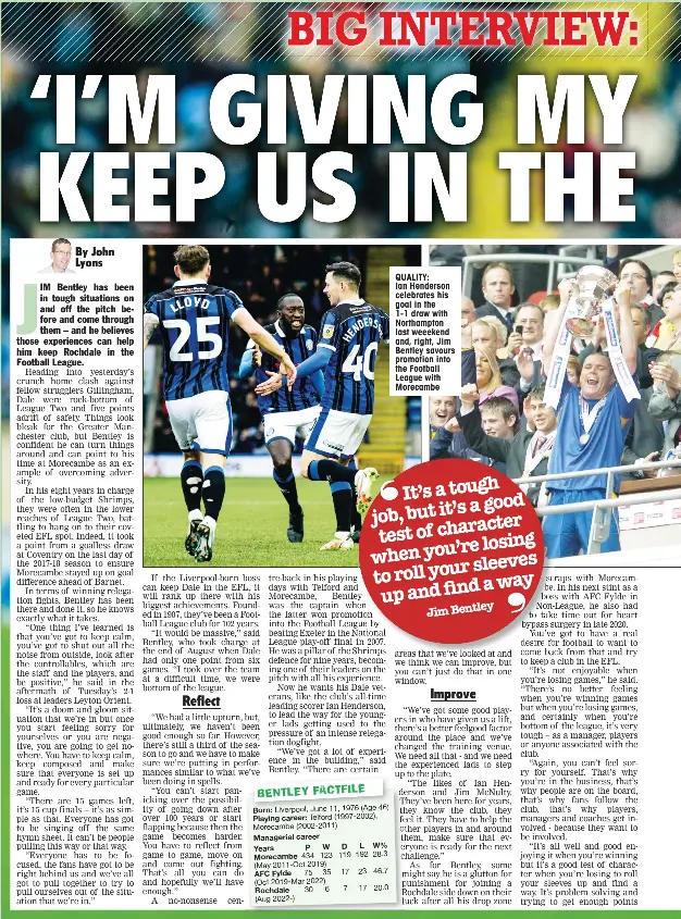 ‘I’M GIVING MY KEEP US IN THE ALL TO LEAGUE’ - PressReader