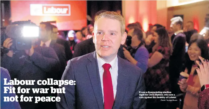 labour collapse: fit for war but not for peace - PressReader