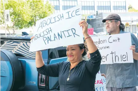 Porte-parole du PS… et salariée de Palantir - PressReader