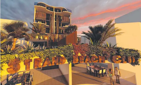 Developmen­t to liven up The Strand - PressReader