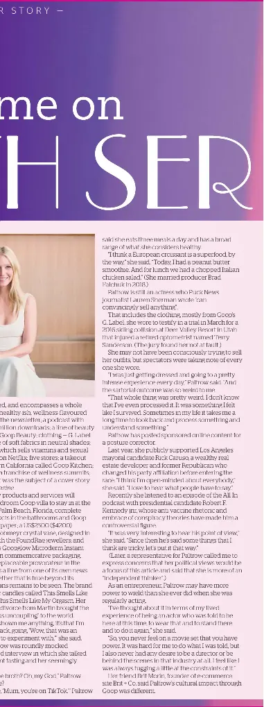 ‘Don’t put me on TRUTH SER - PressReader