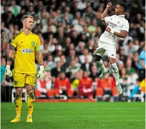 Five-star Real Madrid seal top spot with Celtic drubbing - PressReader